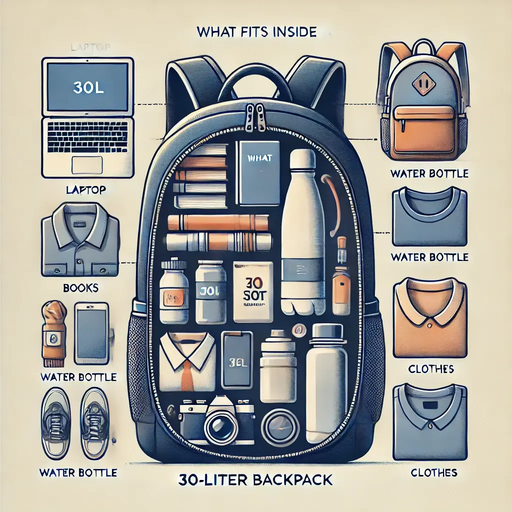 The Ultimate Guide to 30 Liter Backpack Size
